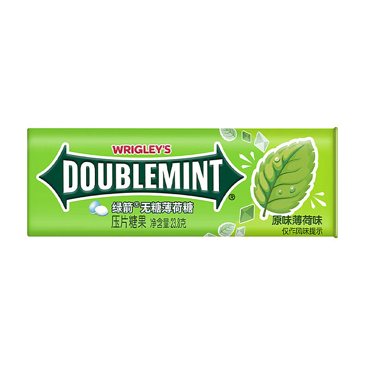 Doublemint Zero-Sugar Mint Candy (Original Mint) - 23.8 grams ...